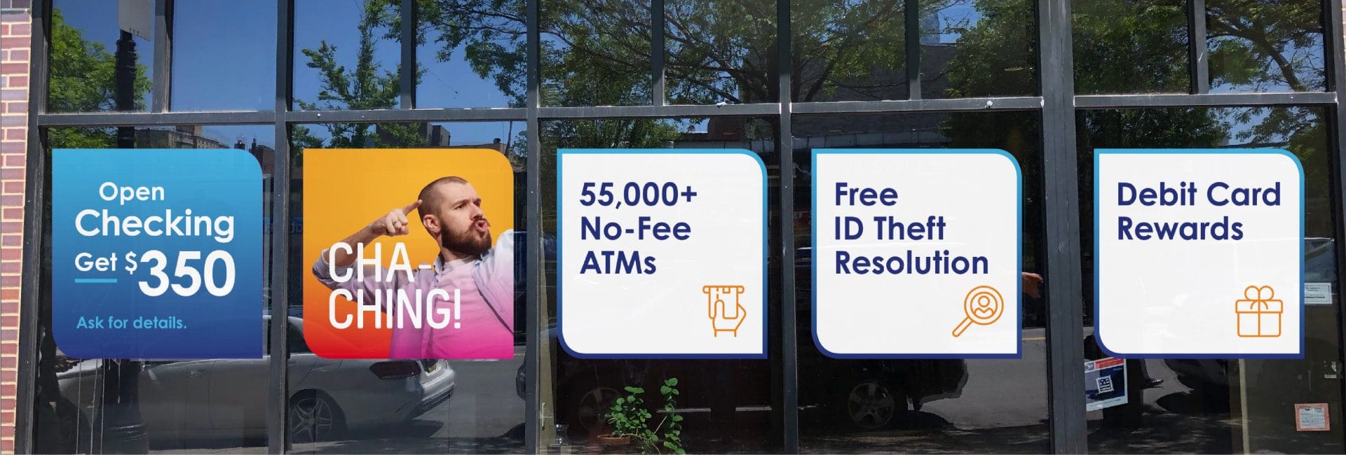 Branch Signage - Lightstream Financial Institution Samples